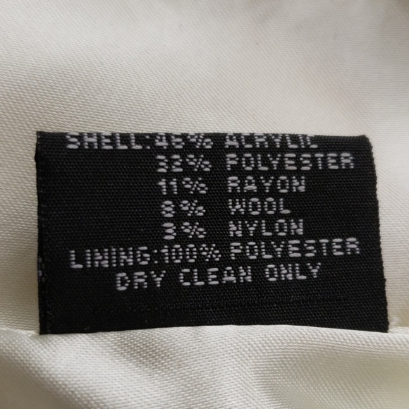 John Meyer of Norwich | Jackets & Coats | John Meyer Ivory Textured ...